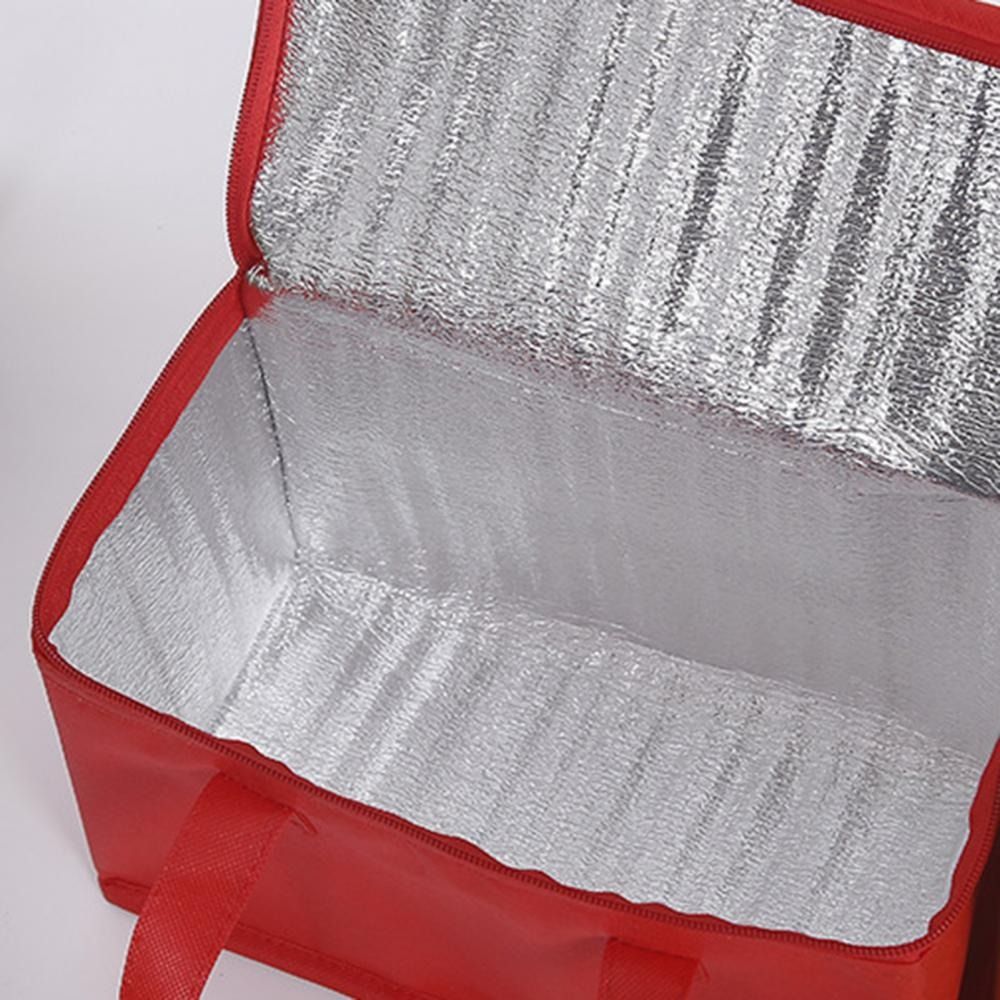 zipper Portable Cooler Bag Folding Insulation Picnic Ice Pack Insulated ...