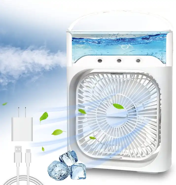 Portable Air Conditioner Usb Desktop Cooler Conditioning Humidifier ...
