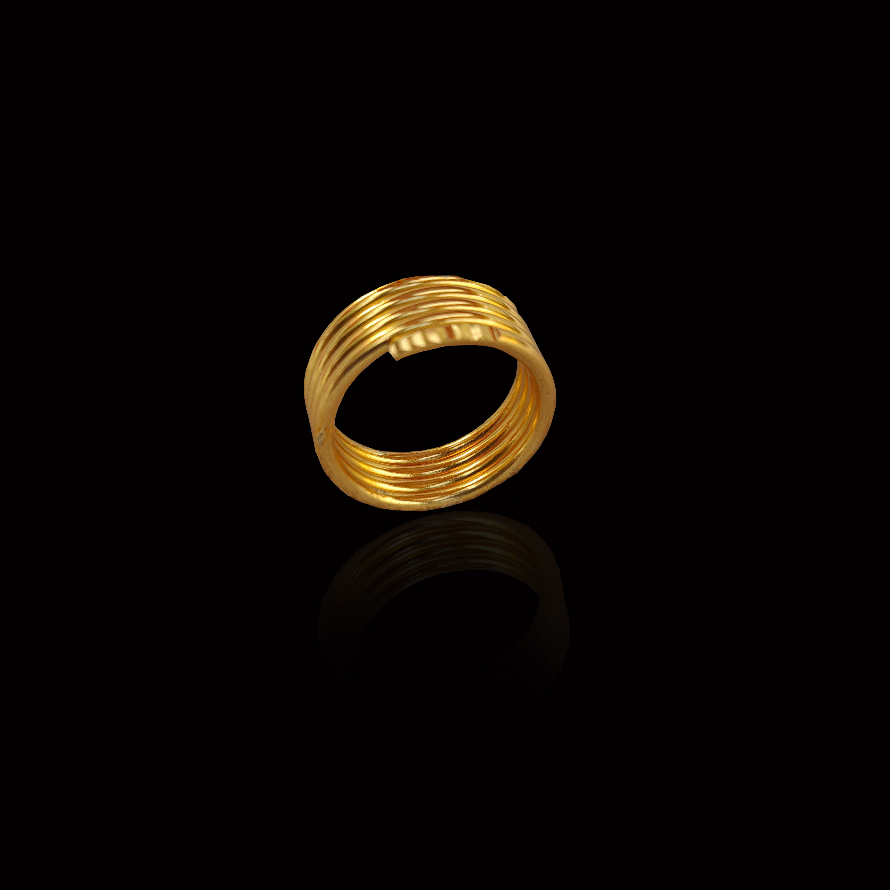 Gold Plated Panchadhatu Beruwa Authi Ring For Men And Women | Daraz.com.np