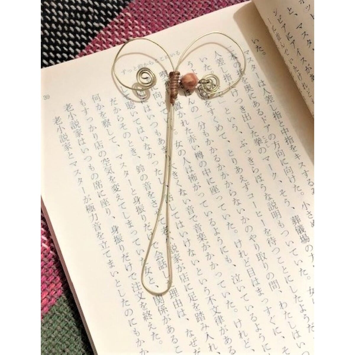 Handmade Brass Wire Book Mark | Daraz.com.np