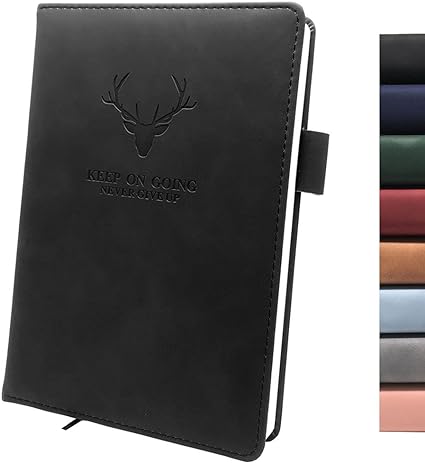 A5 Ruled Notebook Journal 360 Page with Pen Loop, Hardcover Writing ...