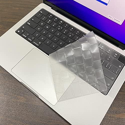 Ultra Thin Keyboard Guard for MacBook Pro 14 inch Keyboard Cover M1/M2 ...