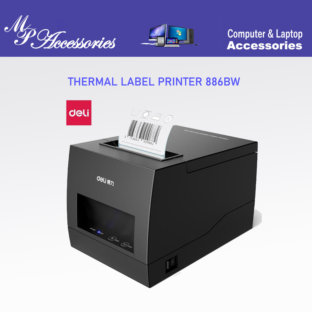 Deli Thermal Label Printer 886BW | Daraz.com.np