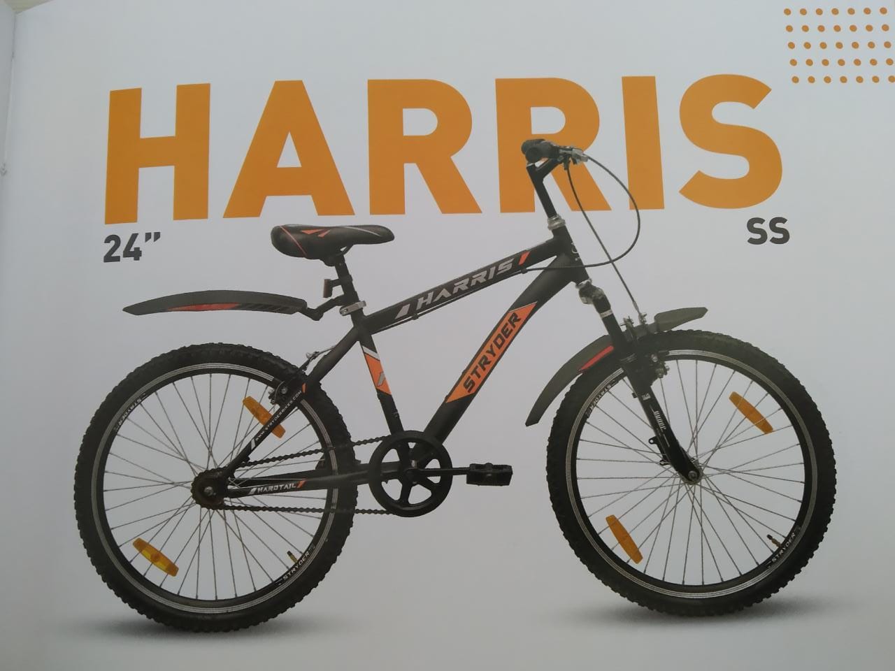 24 HARRIS FLORO ORANGE Cycle | Daraz.com.np