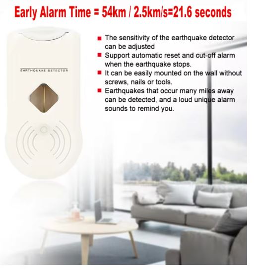 Earth Quake detector alarm | Daraz.com.np