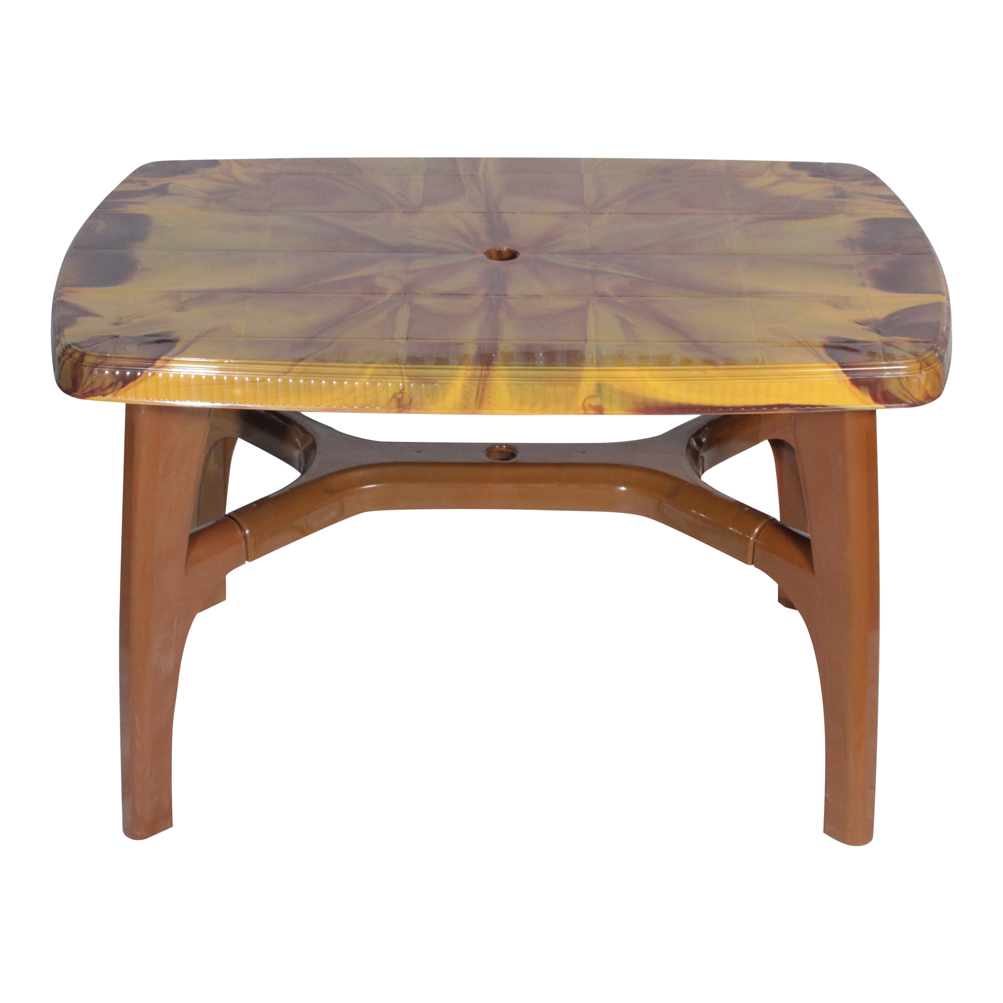 Bagmati Plastic Rectangular Table & Premium Chair Set (4 Chairs And 1 ...