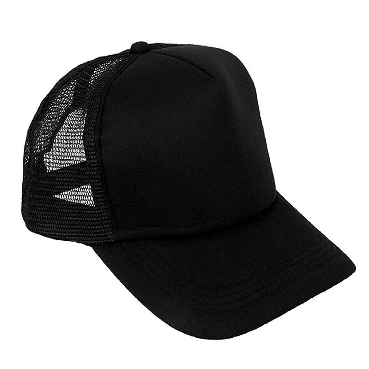 Black Net Cap For Men