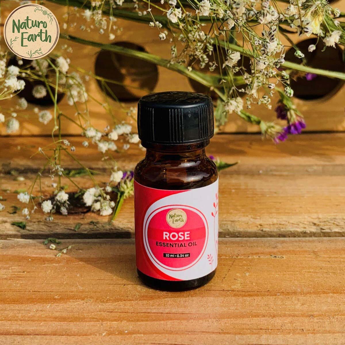 Naturo Earth Rose Essential Oil - 10ml | Daraz.com.np