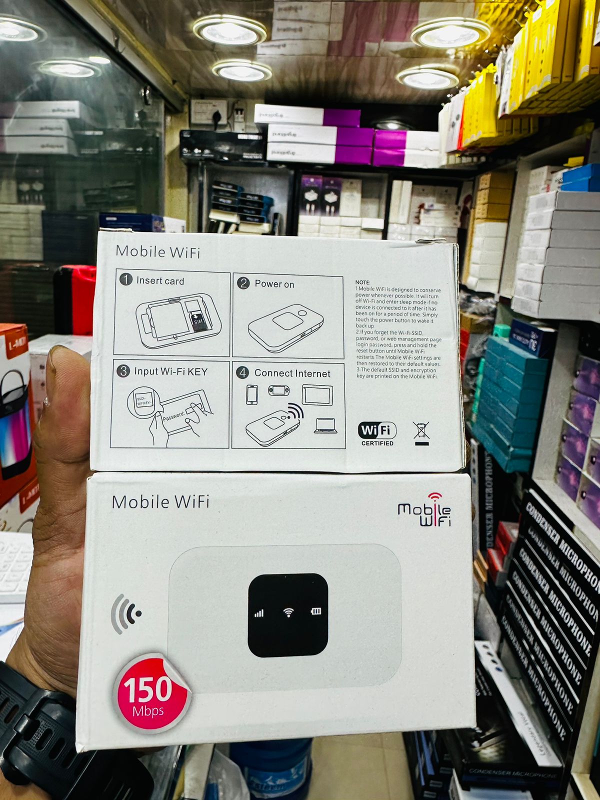 4G LTE Mobile Hotspot, Connect up to Wi-Fi Enabled Devices, 150Mbps ...