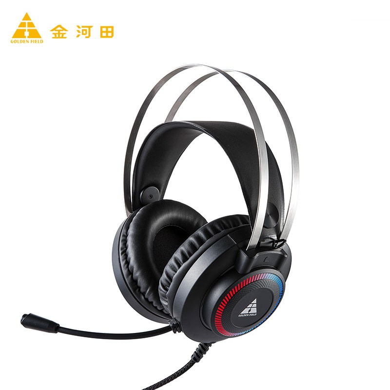 Golden Field Gaming Headset H200 (Wired | HD Quality Audio | Microphone ...