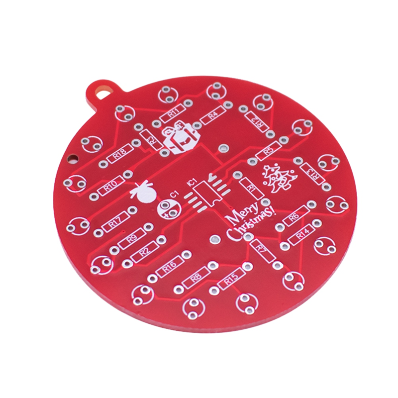 Spreeshop NE555 LED Christmas Tree Decoration LED Blinking PCB ...