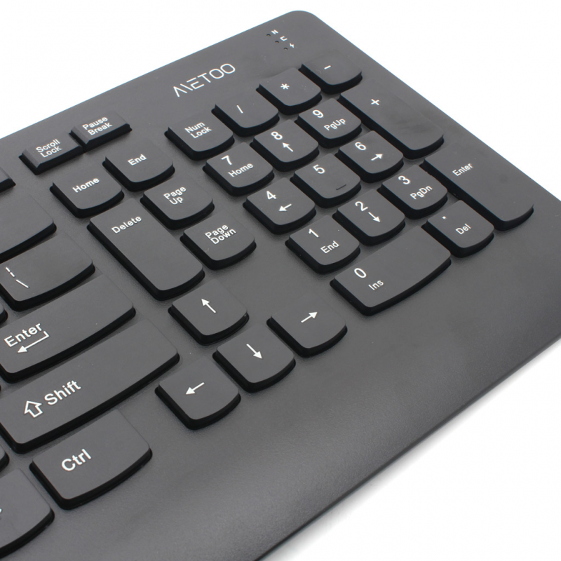 METOO C80 Rechargeable Wireless Keyboard & Mouse | Daraz.com.np