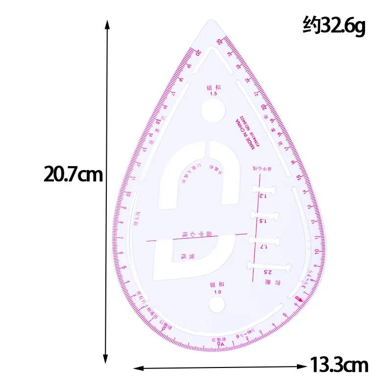 1pc Sewing French Curve Ruler Measure Dressmaking Tailor Drawing ...