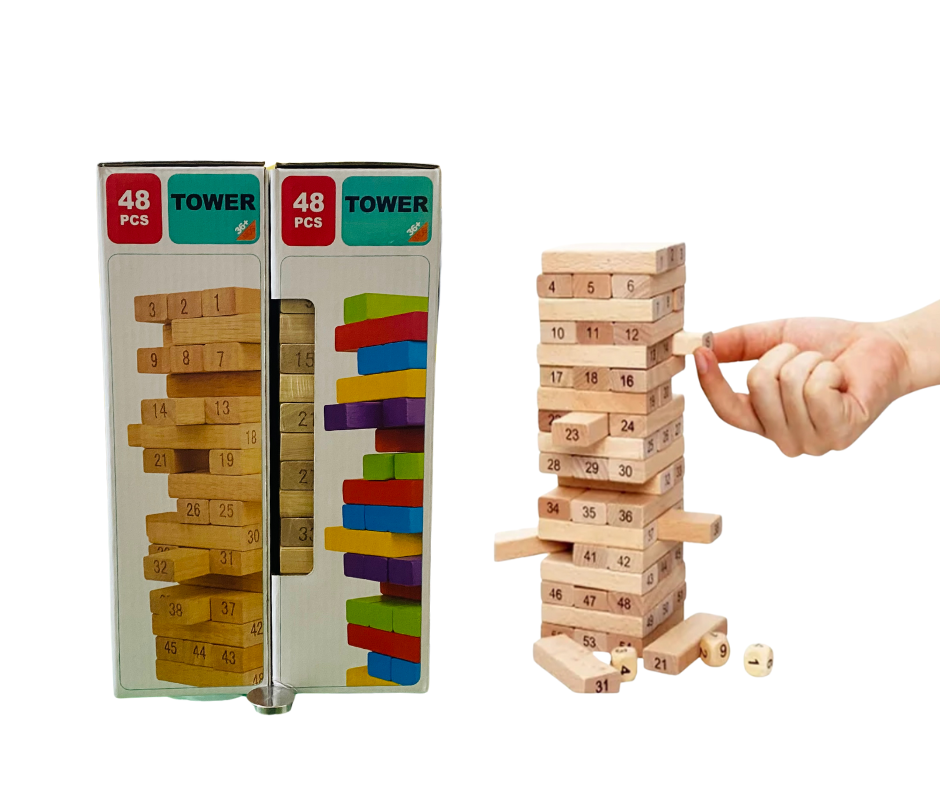 Tumbling Tower Game (Jenga) | Daraz.com.np