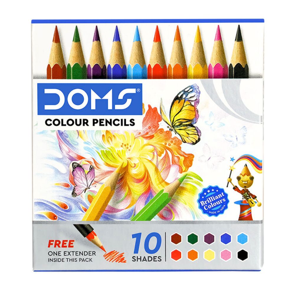 Doms Colour Pencils (Set Of 12pcs) | Daraz.com.np