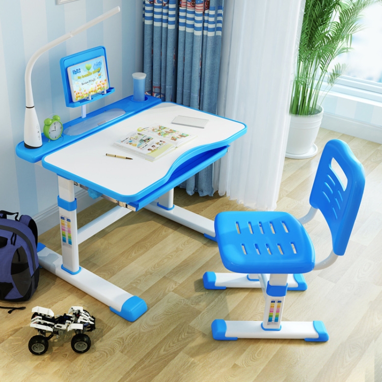 Lifting Multifunctional Plastic Kids Study Table and Chair Set | Daraz ...