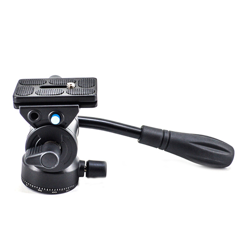 Mini Panoramic Tripod Camera Heads Hydraulic Fluid Video Damping Metal ...