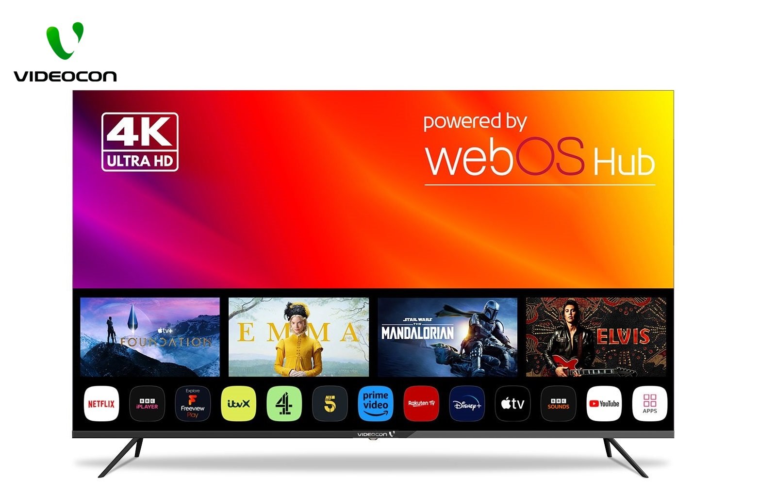 Videocon 55 inch Ultra HD 4K LED Smart WebOS TV with Magic Remote Bezel Less | Daraz.com.np