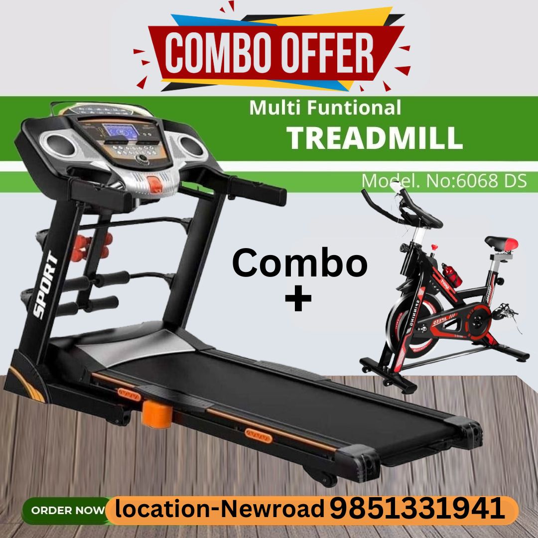 Treadmill and Exercise Cycle Combo | Daraz.com.np