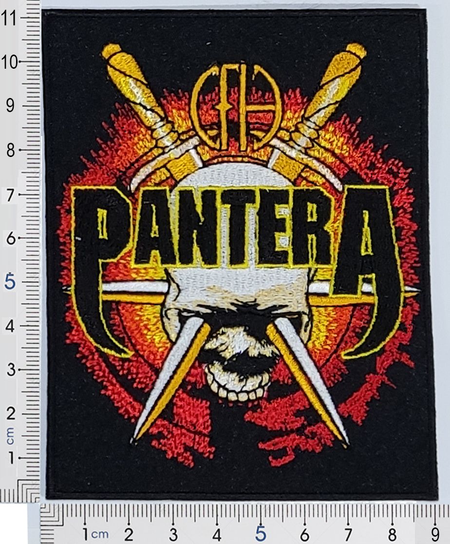 Iron Patch Pantera For Clothes No Sew Good Quality Style Upgrade ...