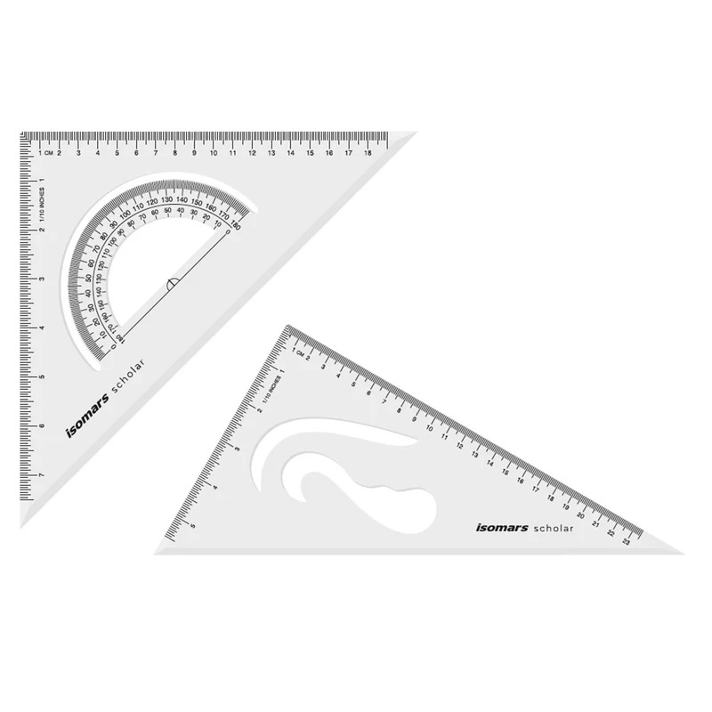 Isomars Set Square Drafting set 10x12" Set of 2 | Daraz.com.np