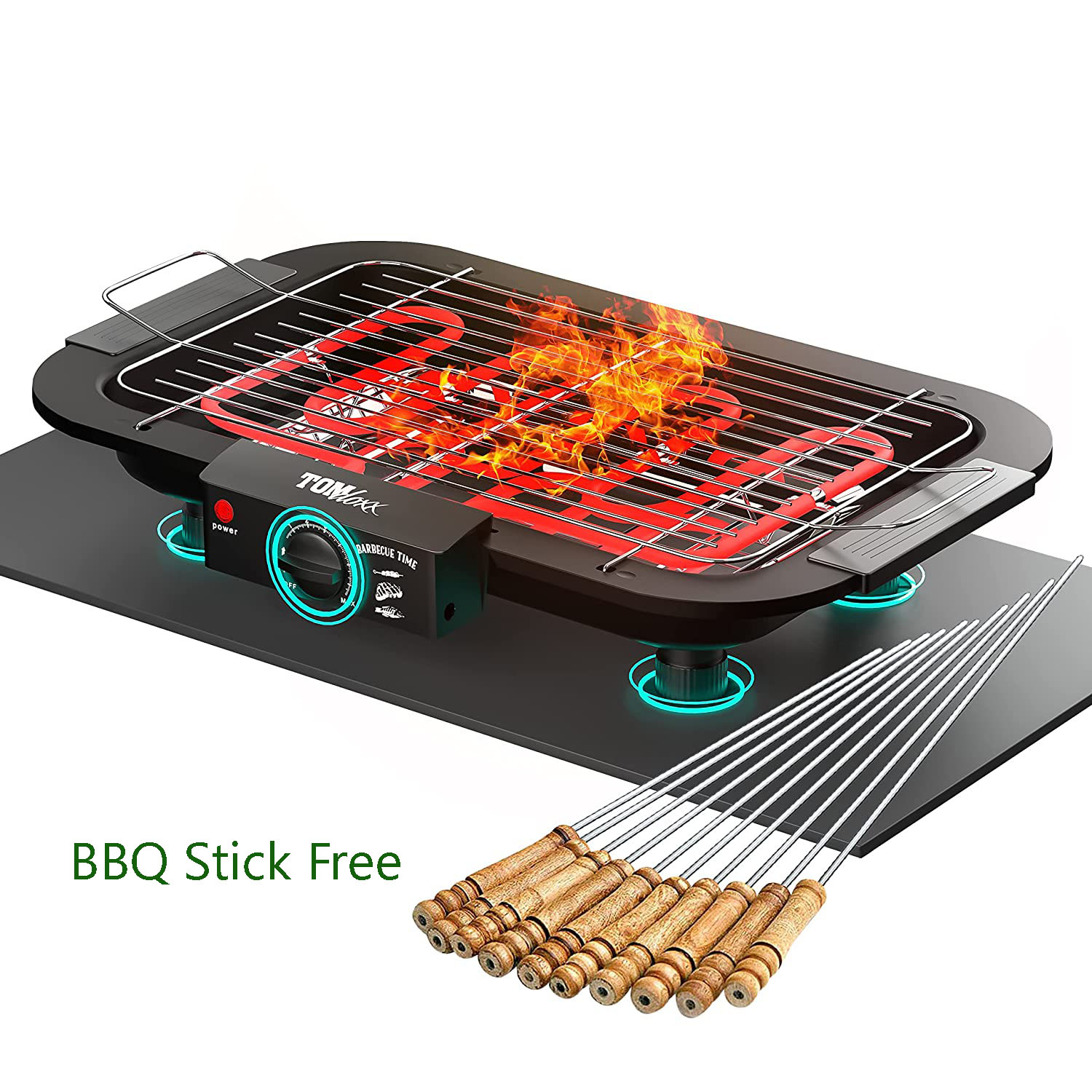 Electromax Electric Barbeque Grill and Barbeque Grill Toaster ...