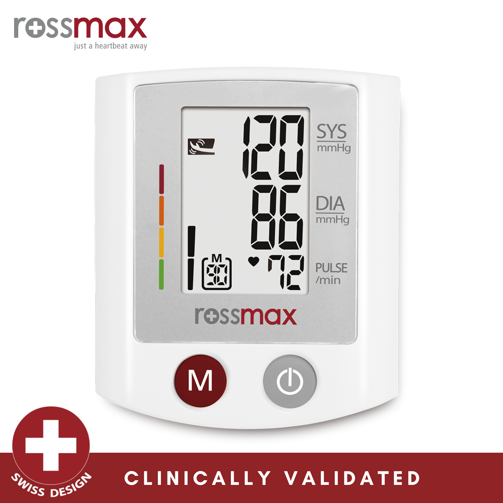 Rossmax S150 Automatic Digital Blood Pressure Monitor BP Measuring ...