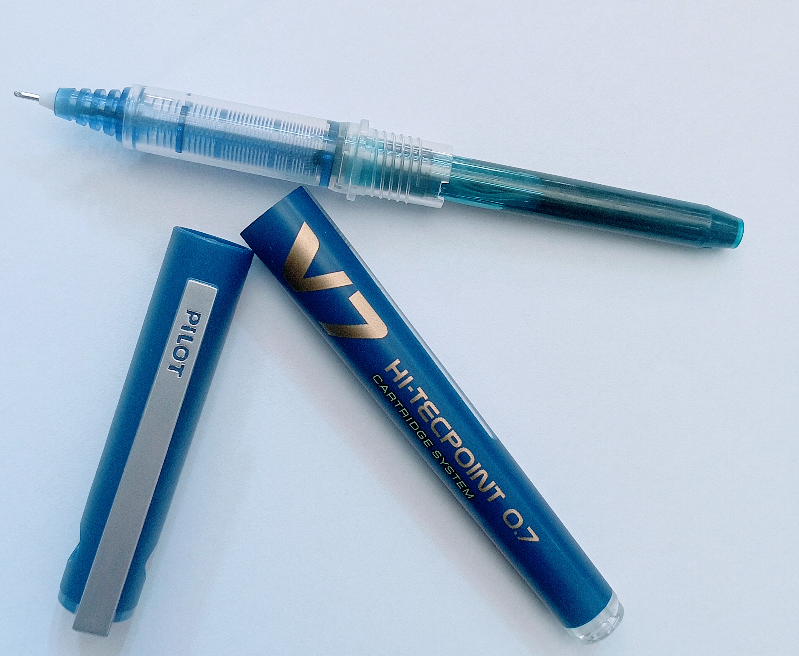 Pilot Hi-tecpoint V7 Cartridge System Roller ball Pen 0.7 | Daraz.com.np