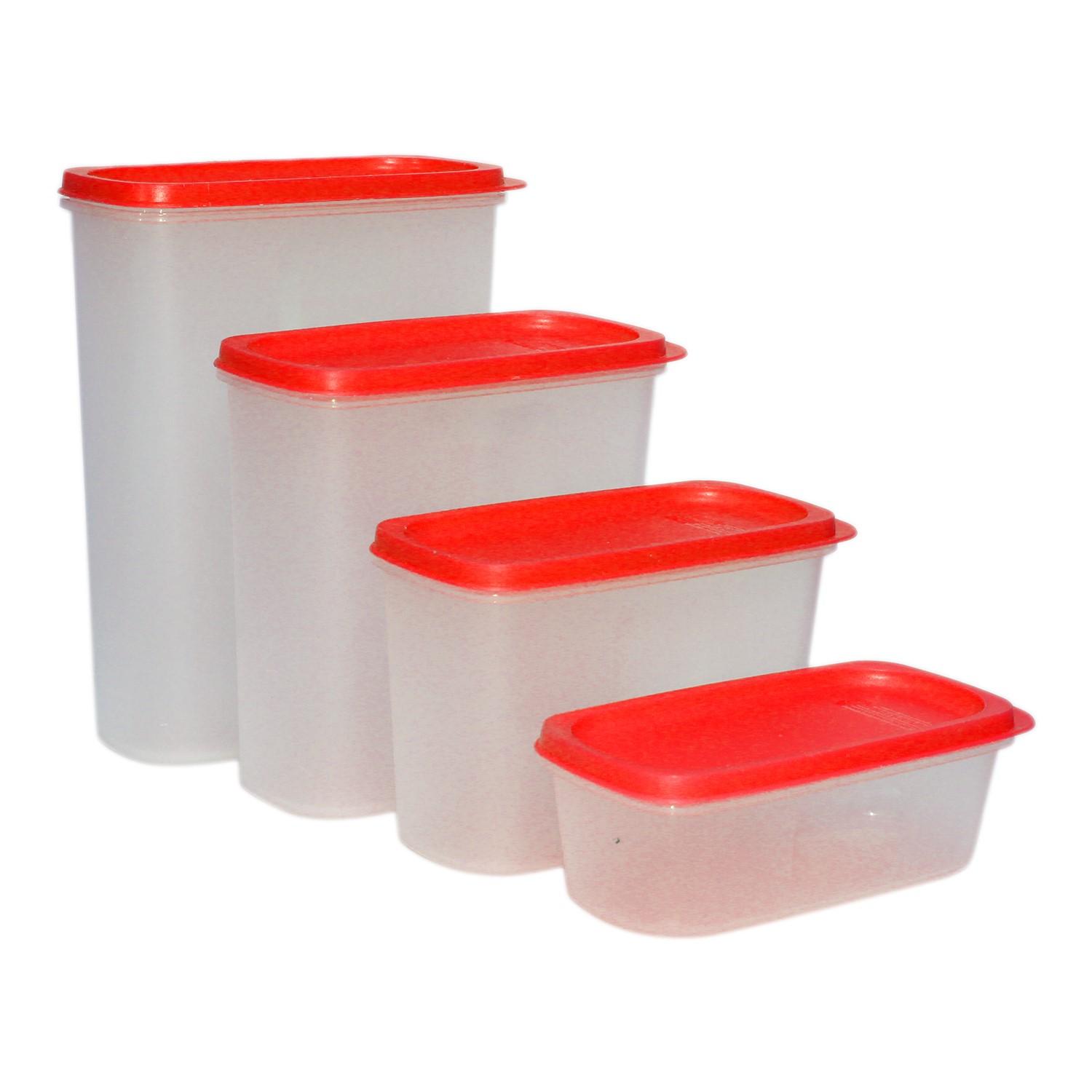 Bagmati Set Of 4 Plastic Container | Daraz.com.np