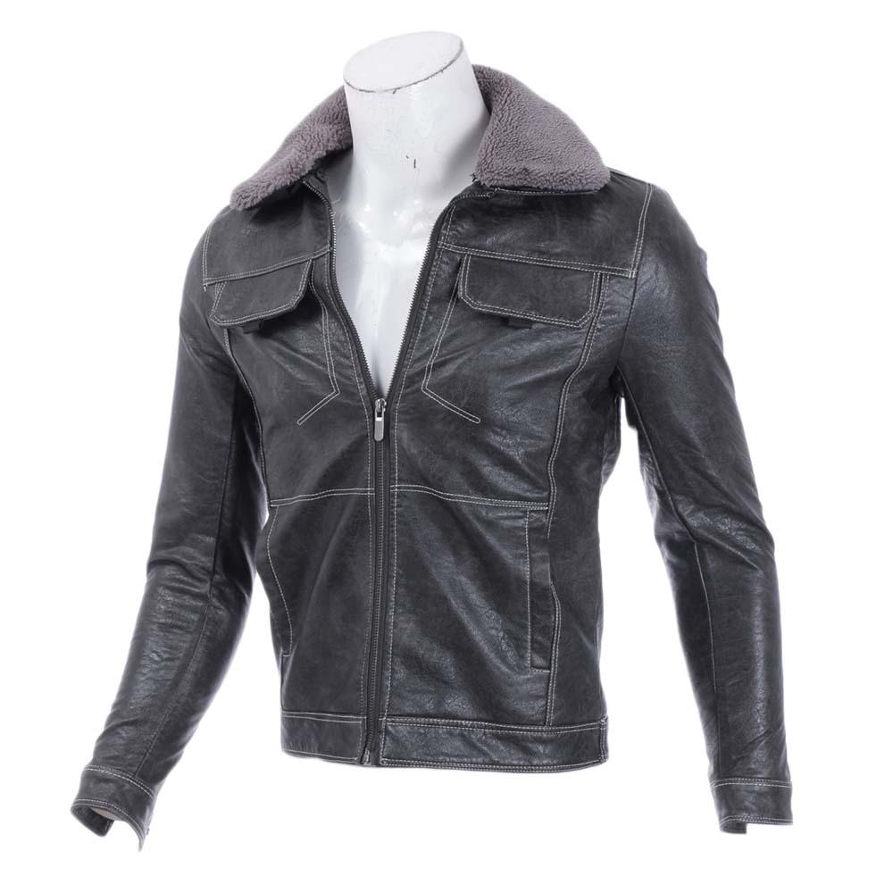 New Men Leather Jacket | Daraz.com.np