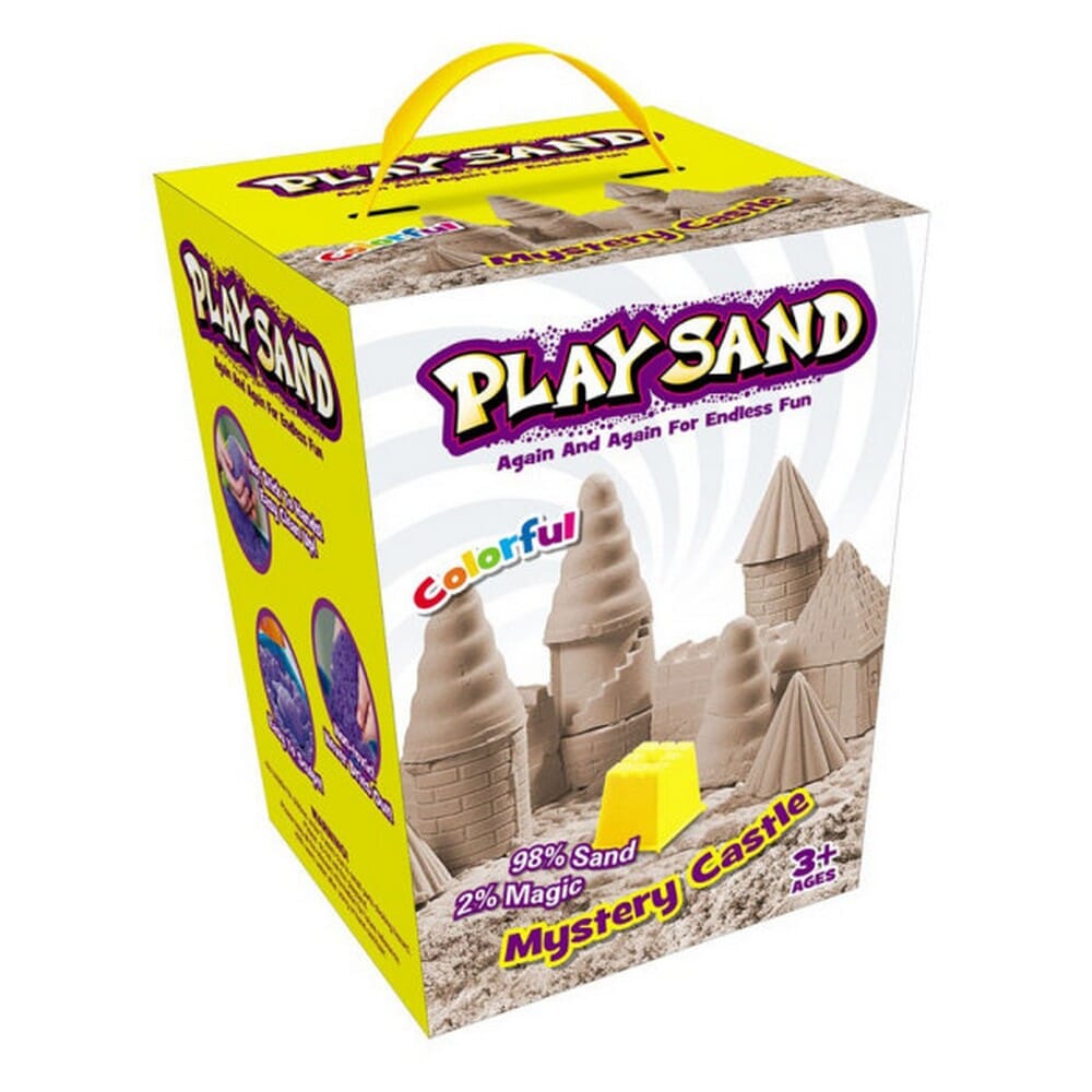 Toys Colorful Play Sand DIY, Smooth And Non Sticky For Kids To Build ...