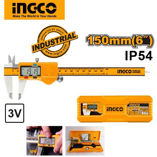 Ingco Digital Caliper 150mm With IP54 Housing | Daraz.com.np