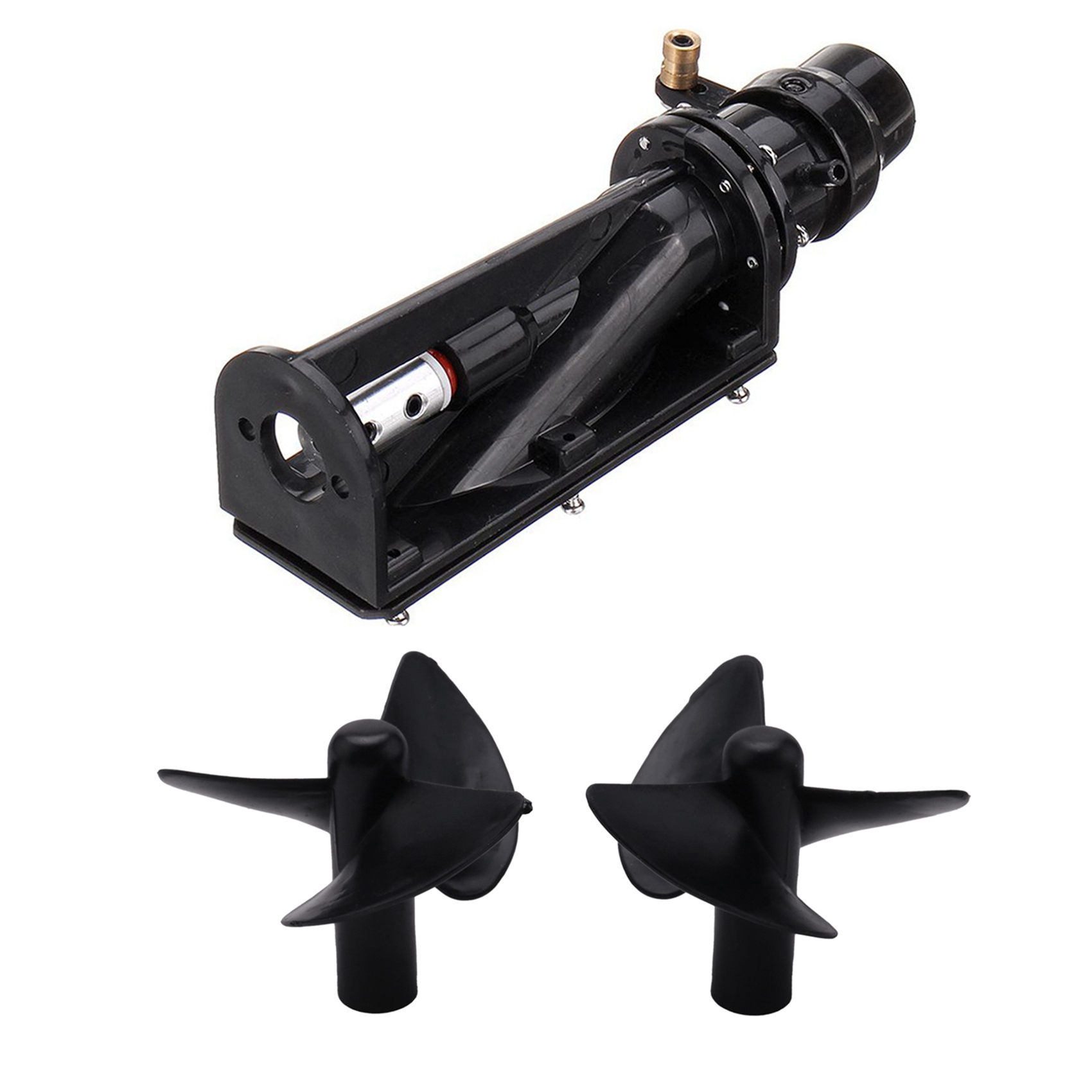 2x RC Boat Spare Parts Propeller Set for 2011-5 & 1x Water Thruster for ...