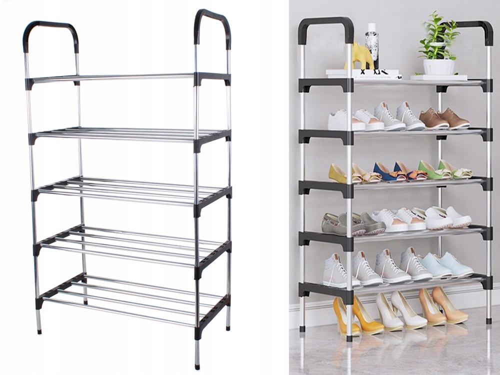 Stainless Steel Shoe Rack Shoe Cabinet 5 Shelves | Daraz.com.np