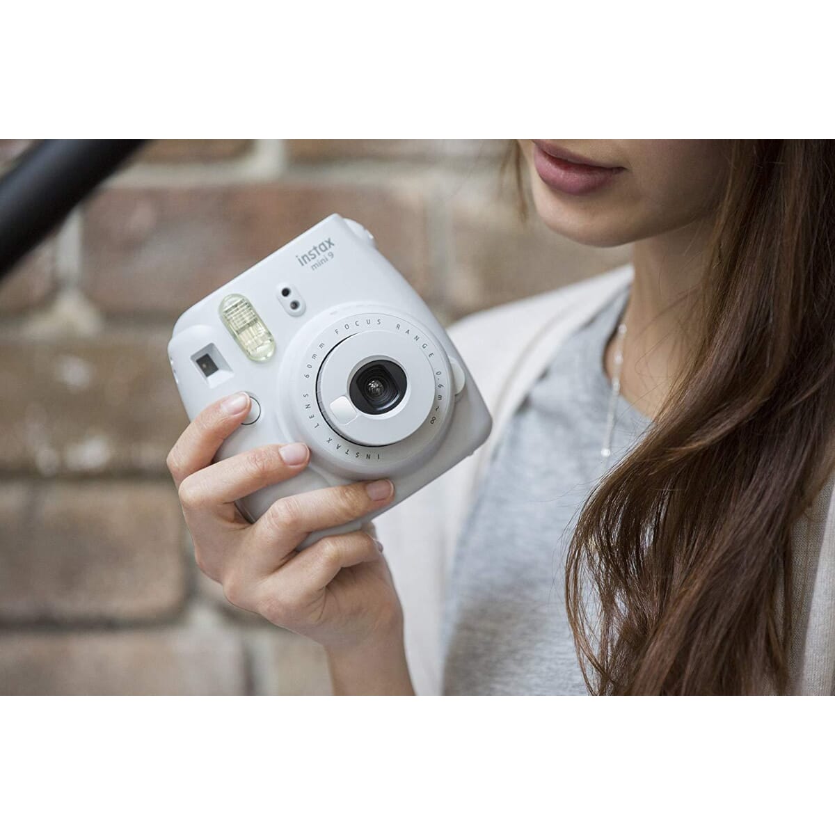 Fujifilm Instax Mini 9 Instant Camera(Smoky White) | Daraz.com.np