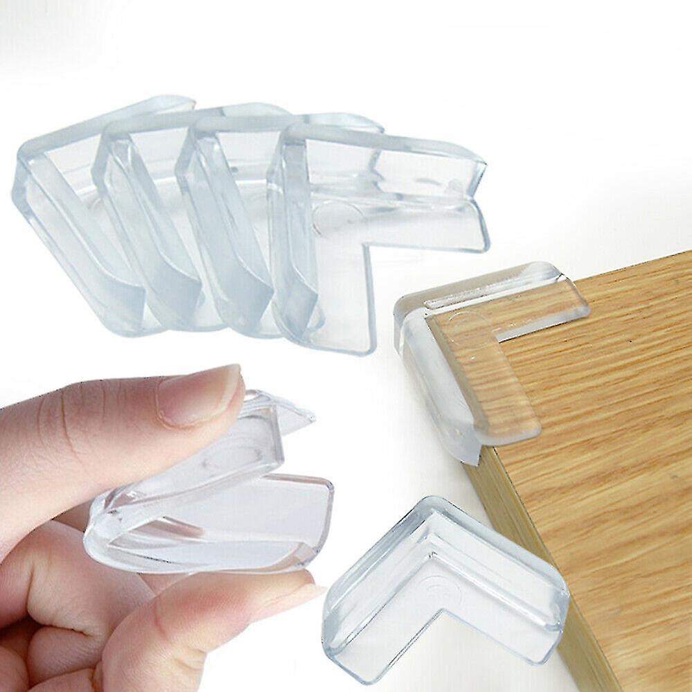 L Shaped Table Corner Edge Protection Silicone Cover - 4 Pcs | Daraz.com.np
