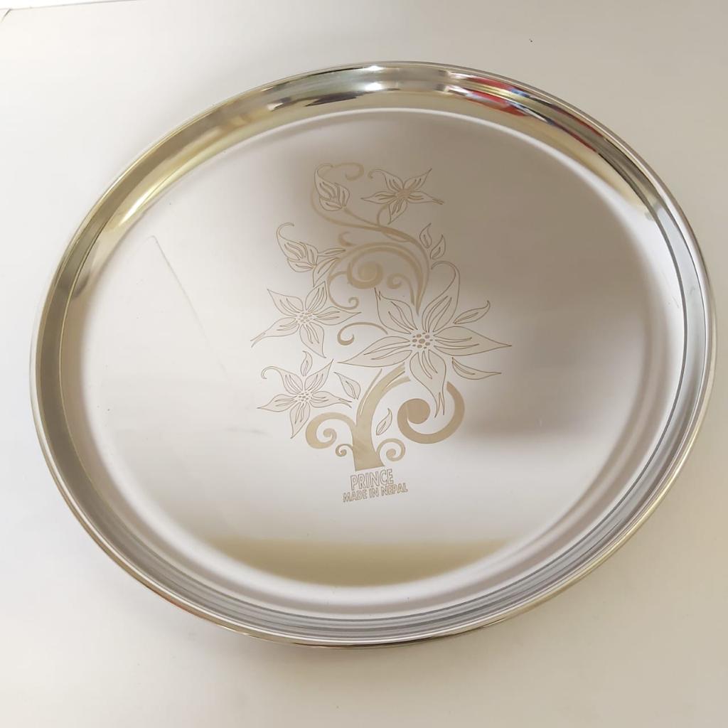 Steel Plate Flower Design 12" | Daraz.com.np