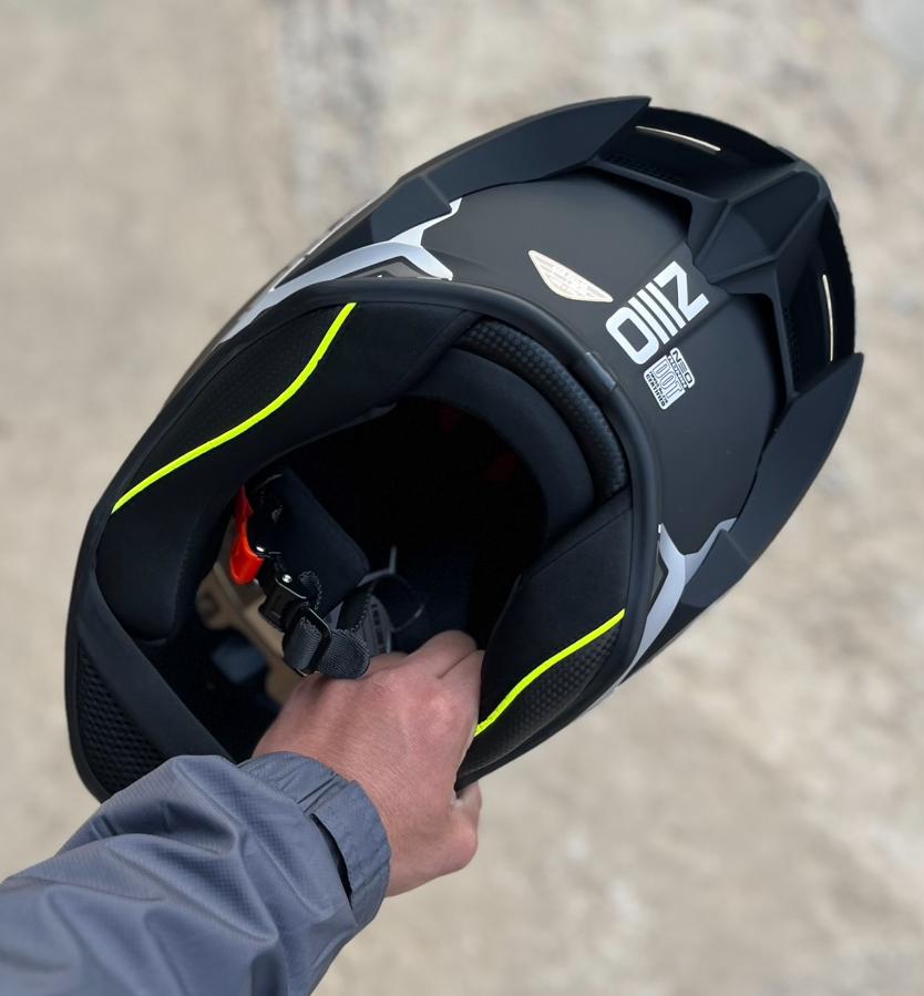 Spyder Ronin Plain Matt Black Full Face Motorcycle Helmet | Daraz.com.np