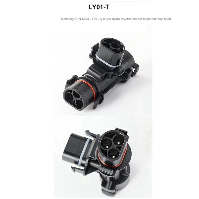 2X Solar PV Connector Plug Waterproof IP68 4000V 40A for Solar PV ...