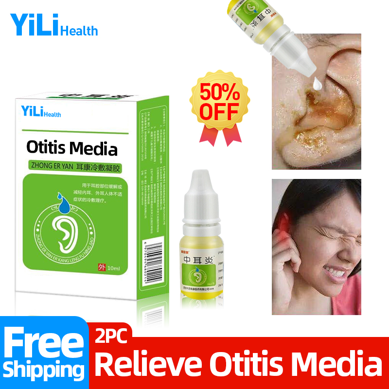 Otitis Media Ear Drops Tinnitus Sore Treatment Earwax Cerumen Removal ...