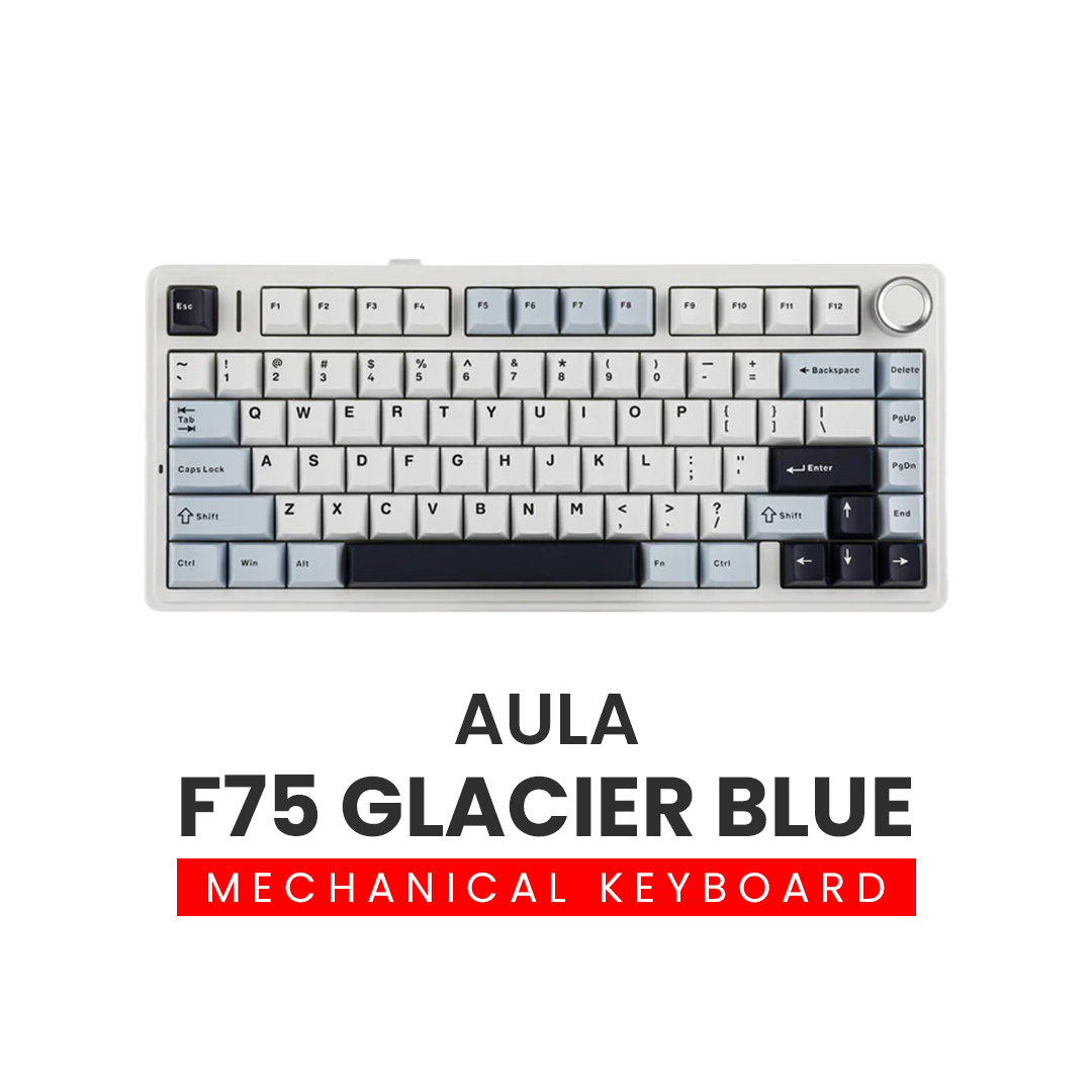 AULA F75 75% Hot Swappable Wireless Gaming Mechanical Keyboard, Gasket ...
