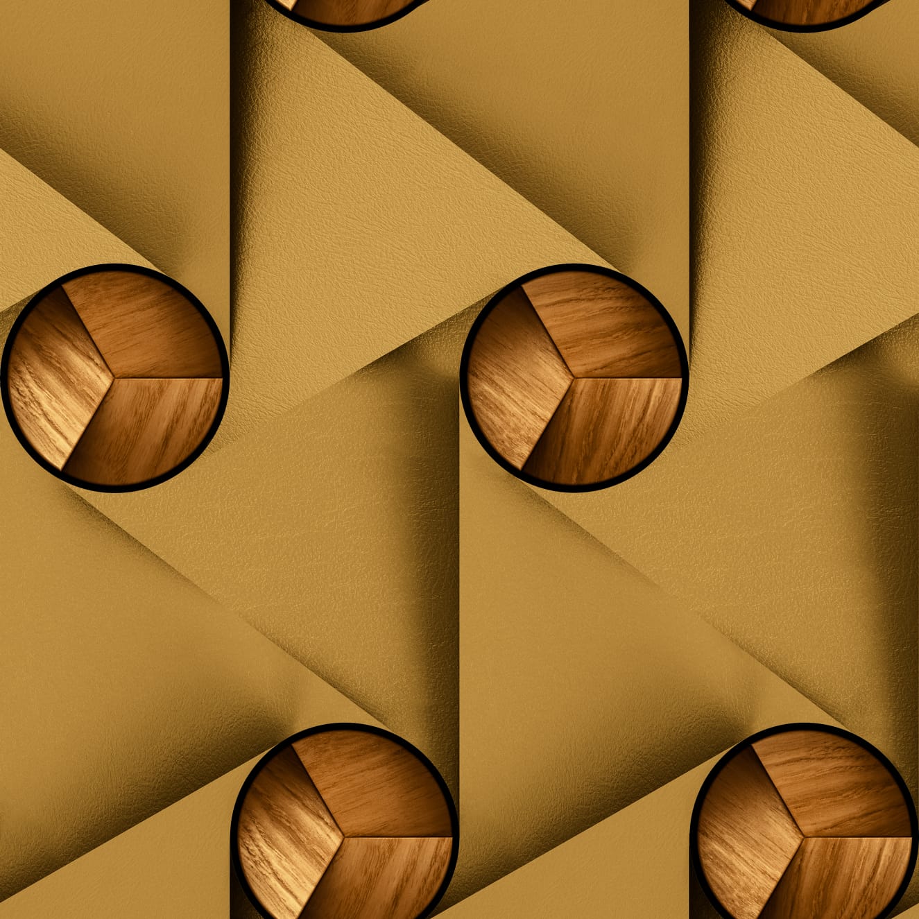 3D Wooden Looks Modern Design Embossed PVC Wallpaper | Daraz.com.np