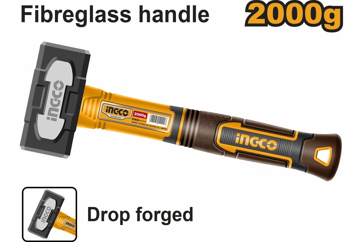 Ingco 2000G Stoning Hammer | Daraz.com.np