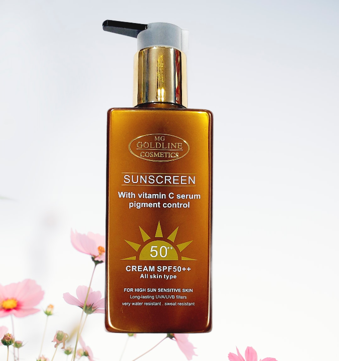 MG Goldline Pigment Control SPF50++ Sunscreen With Vitamin C Serum ...