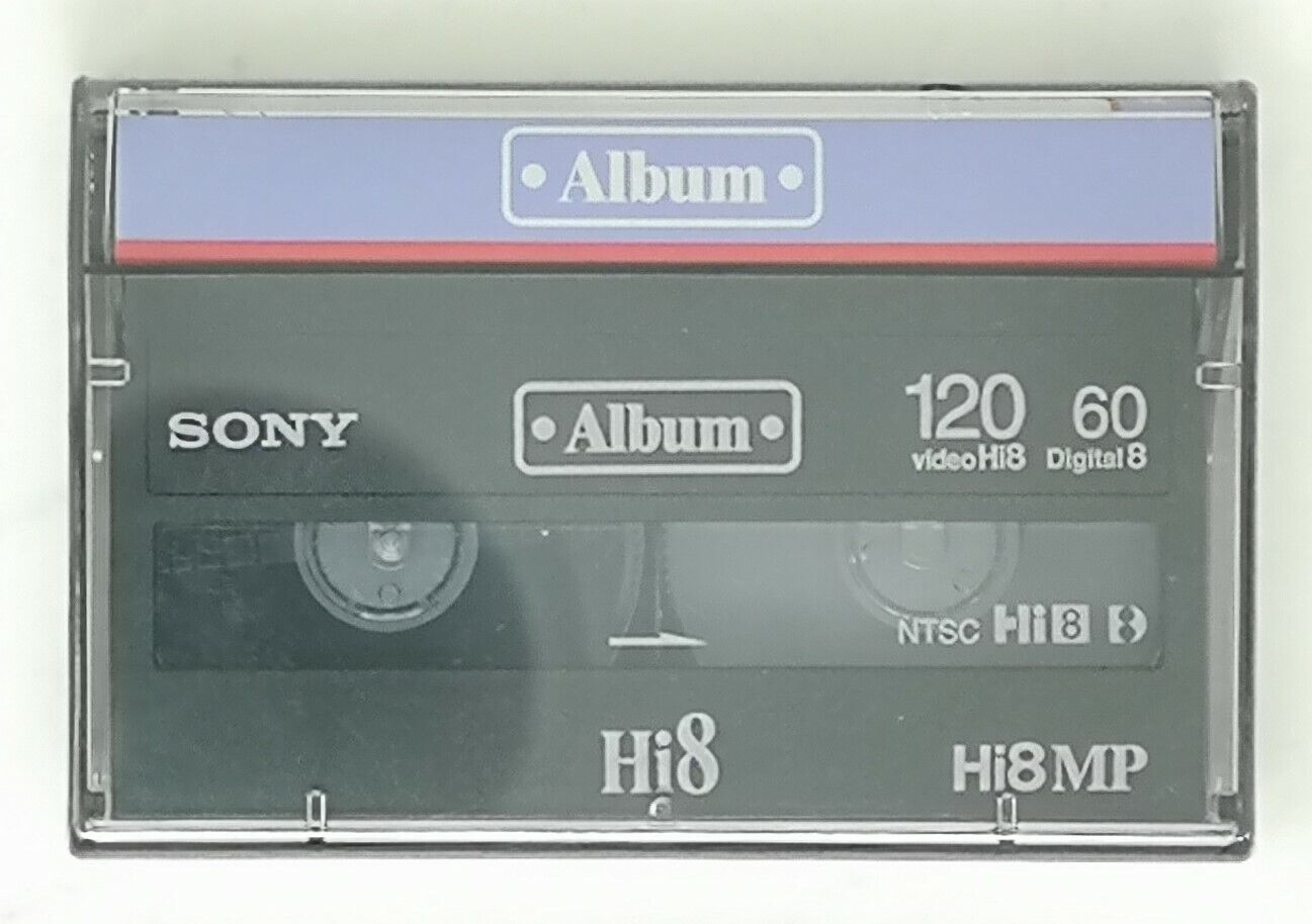 Sony Digital Camera Cassette Recorder Album Video Hi8 120 Digital8 60 ...