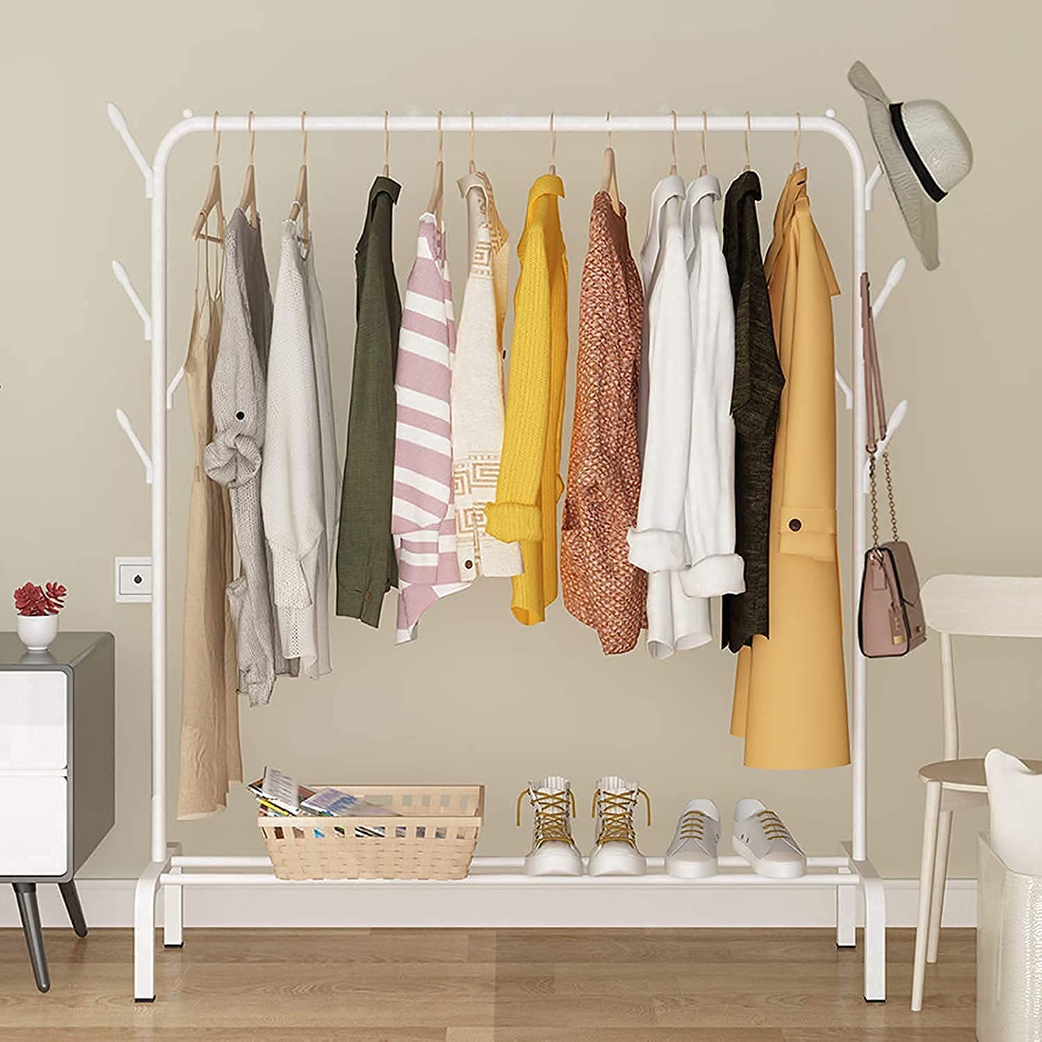 Double Big Stand Hanger Clothes Hanger, Double Rod Drying Rack ...