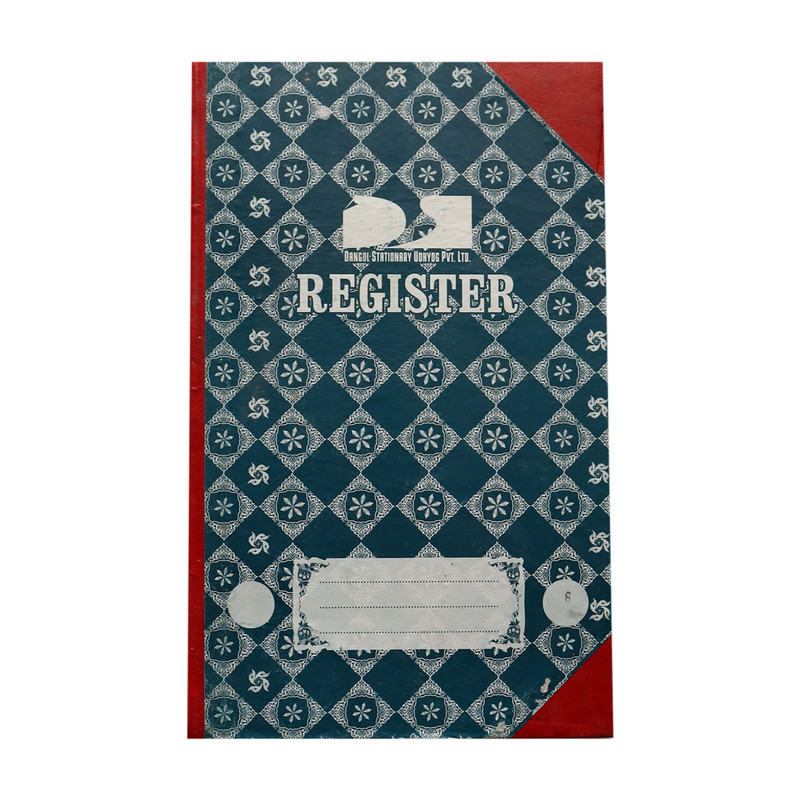 Pack Of 6 Orient No.6 Floral Printed Register Book | Daraz.com.np