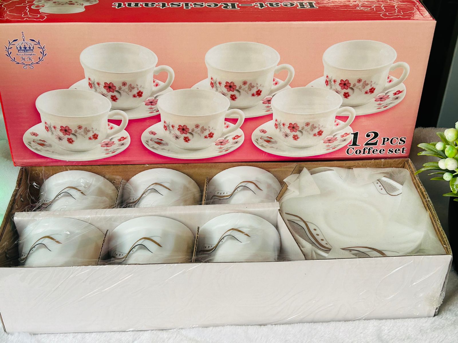 Cup/Plate 12 pcs Of Ceramic | Daraz.com.np