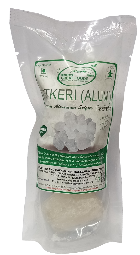 Himalaya Great Foods Fitkeri (ALUM) - 200gm | Daraz.com.np
