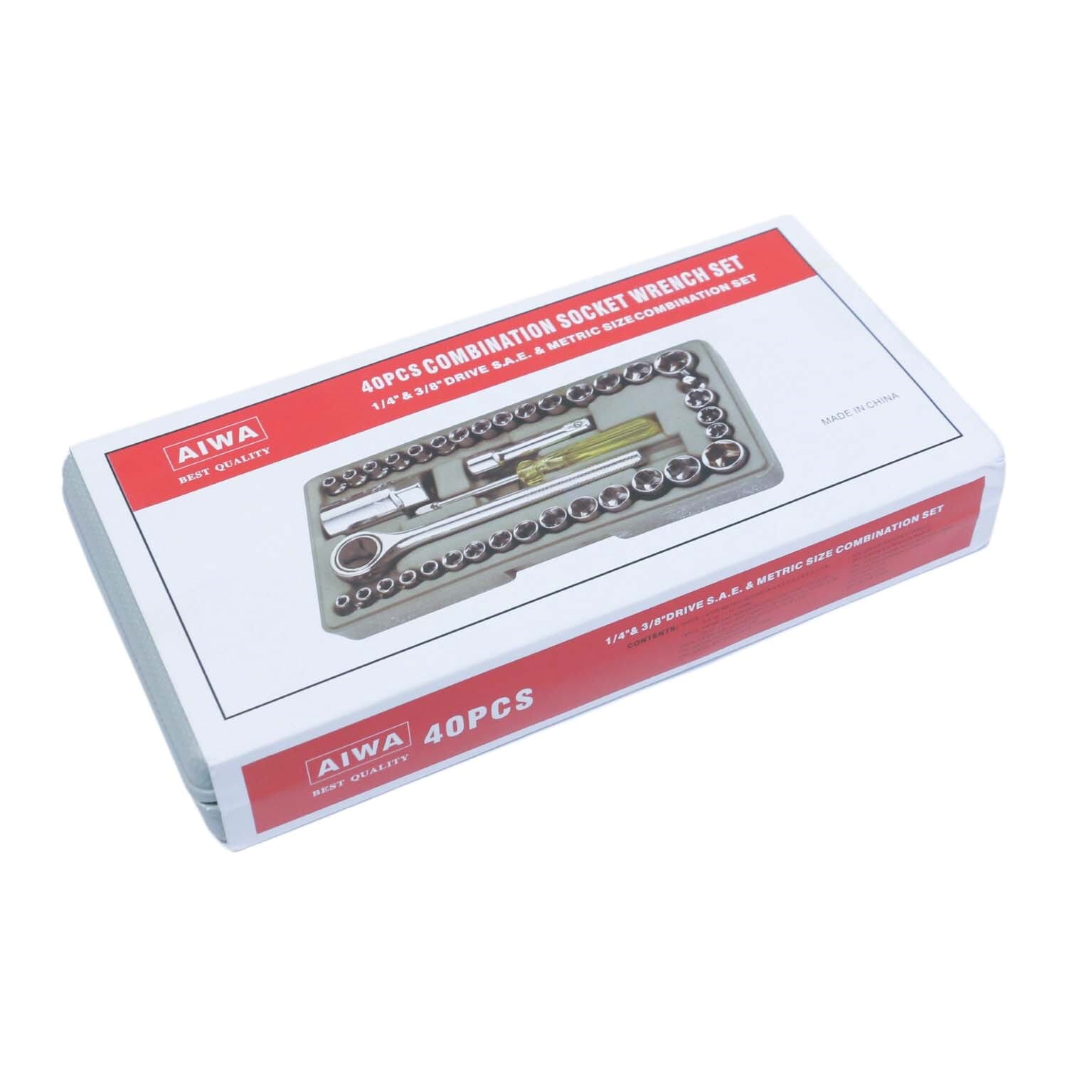 Aiwa Socket Wrench Set 40Pcs | Daraz.com.np